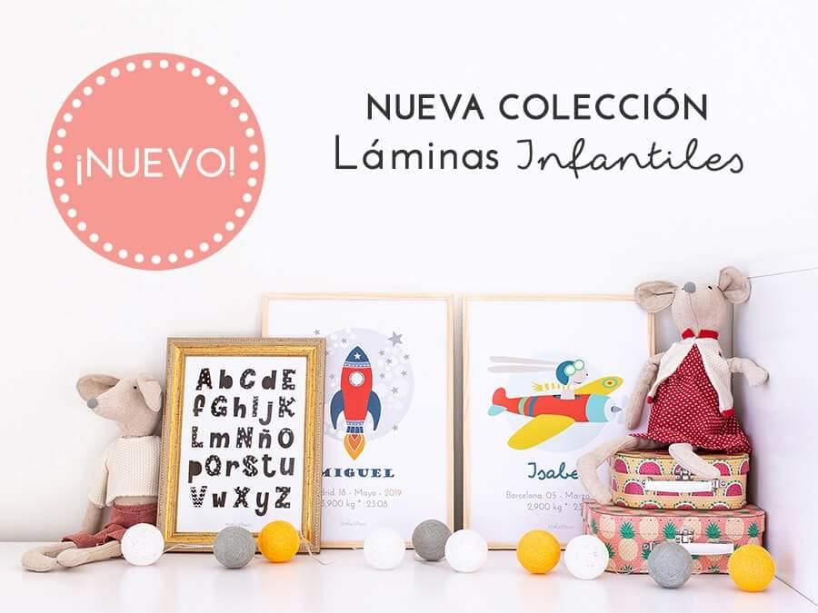 Decora el cuarto con láminas infantiles